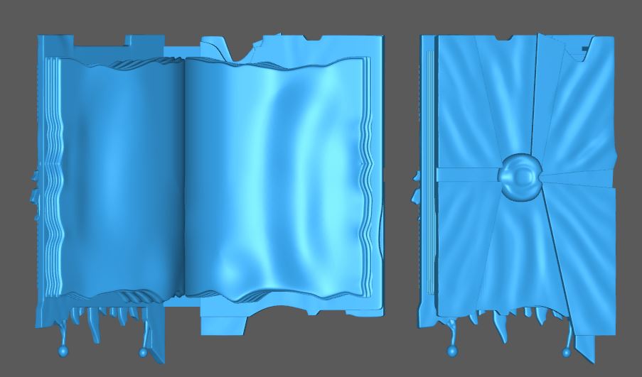 Archivo STL Darkhold - Marvel Legends Scarlet witch・Diseño de impresora ...