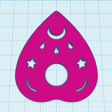 STL file Planchet" Earrings・3D printer design to download・Cults
