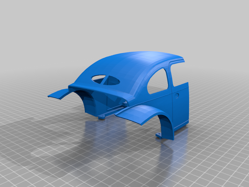 Free STL file Toy Baja Bug by SiJat V 1.0 🐛・3D printer model to ...