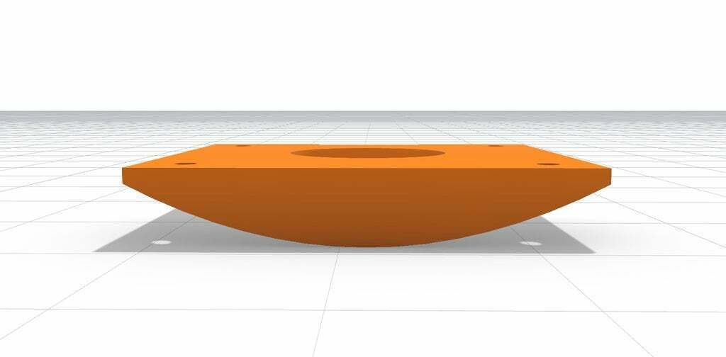 Archivo STL gratis Base para fresadora curva Colt | de Bosch・Plan de la ...