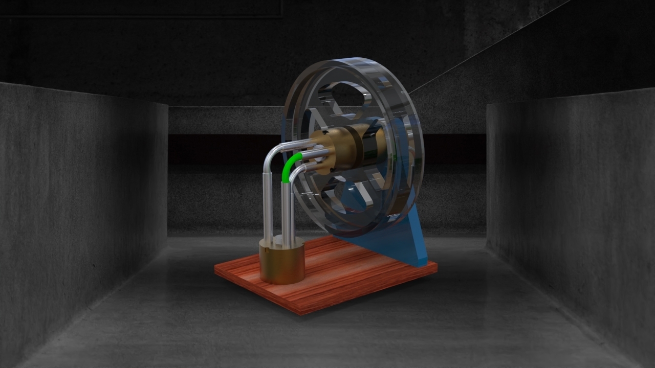Free 3MF file piston rotating wheel 🛞・3D printing design to download・Cults