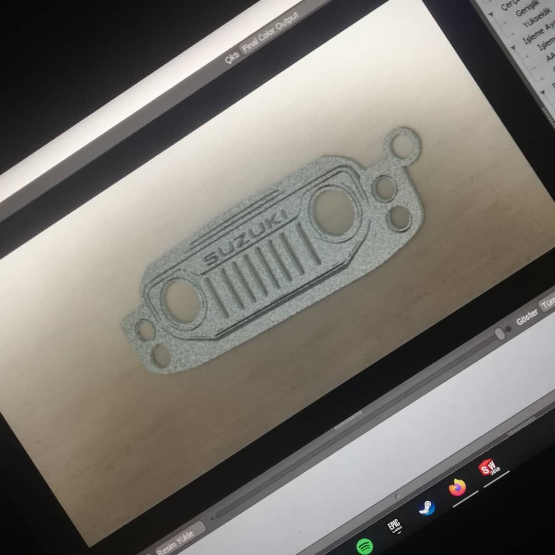 Free STL file suzuki samurai key chain・3D printer design to download・Cults