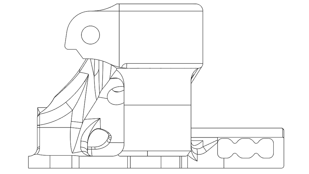 Free STL file Cable Chain Y Axis Mount・3D print object to download・Cults