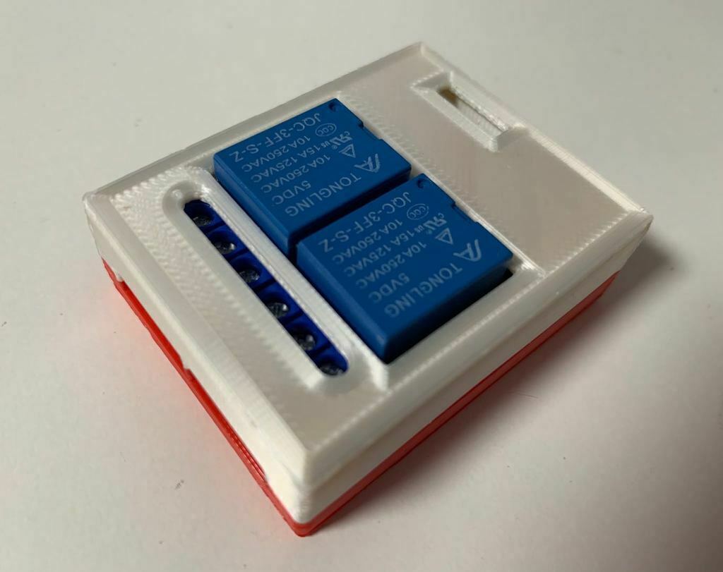 Free STL file 2 Way Relay Module Case w/ Cable Passthrough Holes 🔌・3D ...