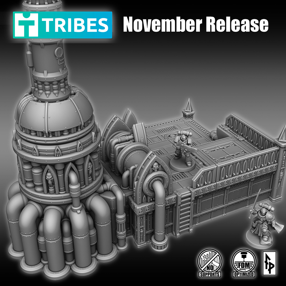 Free STL file Sample For Tribes November!・Design to download and 3D ...