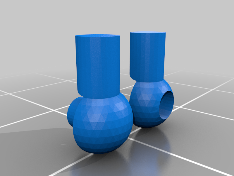 Free 3D file 30MS Ball-Shape Ankle Join・3D print object to download・Cults