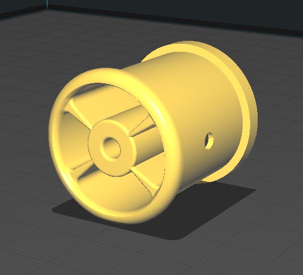 STL file wheels for pololu motor with metal gear box・Template to ...