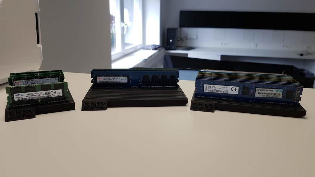 Free STL file DDR RAM Organizer 🐏・3D printer model to download・Cults