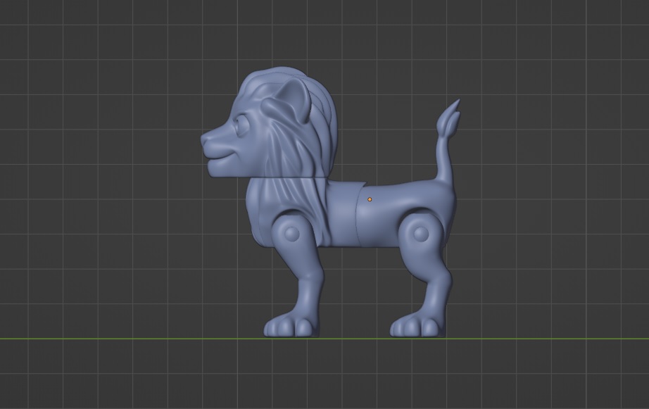 3D file lion, flexi articulated 🦁・3D printer design to download・Cults