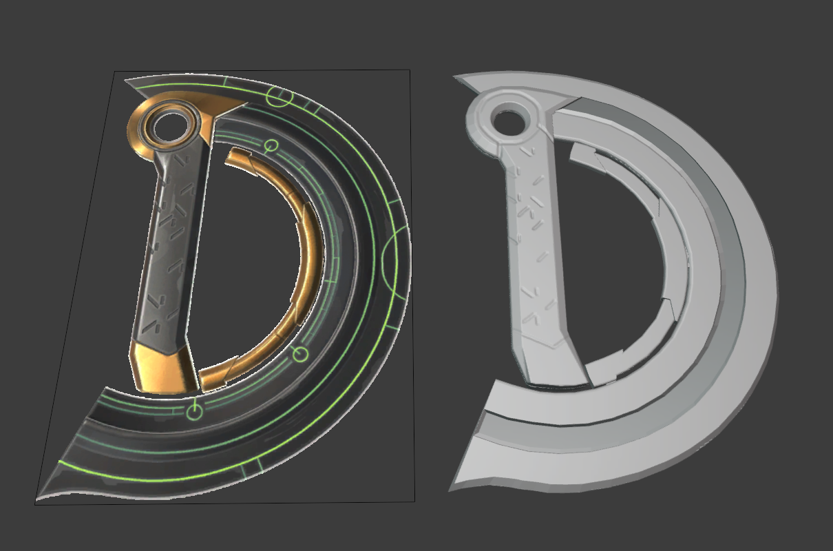 3D file Crescent Blade Valorant・3D printing design to download・Cults