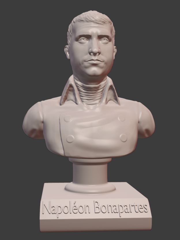 Free 3D file Napoléon Bonaparte 🎨・3D print object to download・Cults