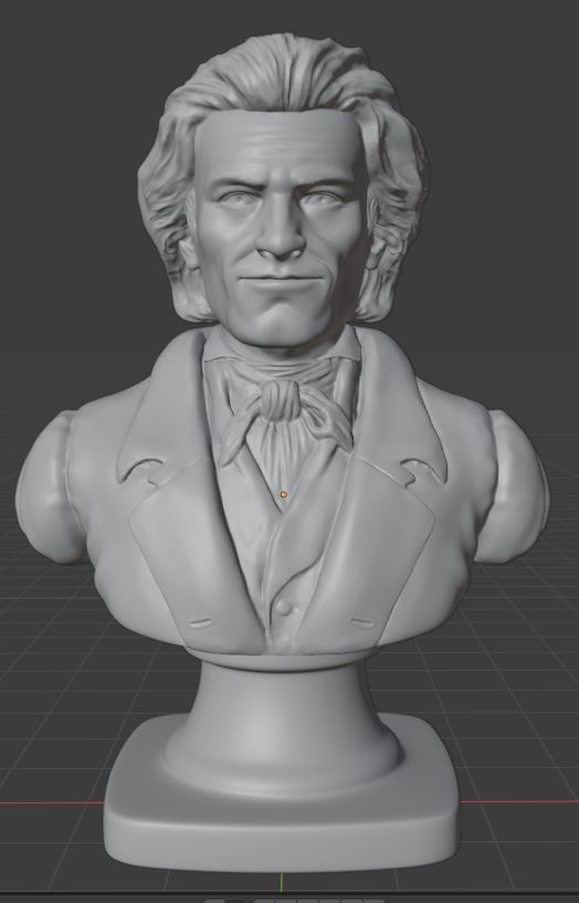 Archivo 3D gratis beethoven・Modelo de impresión 3D para descargar・Cults