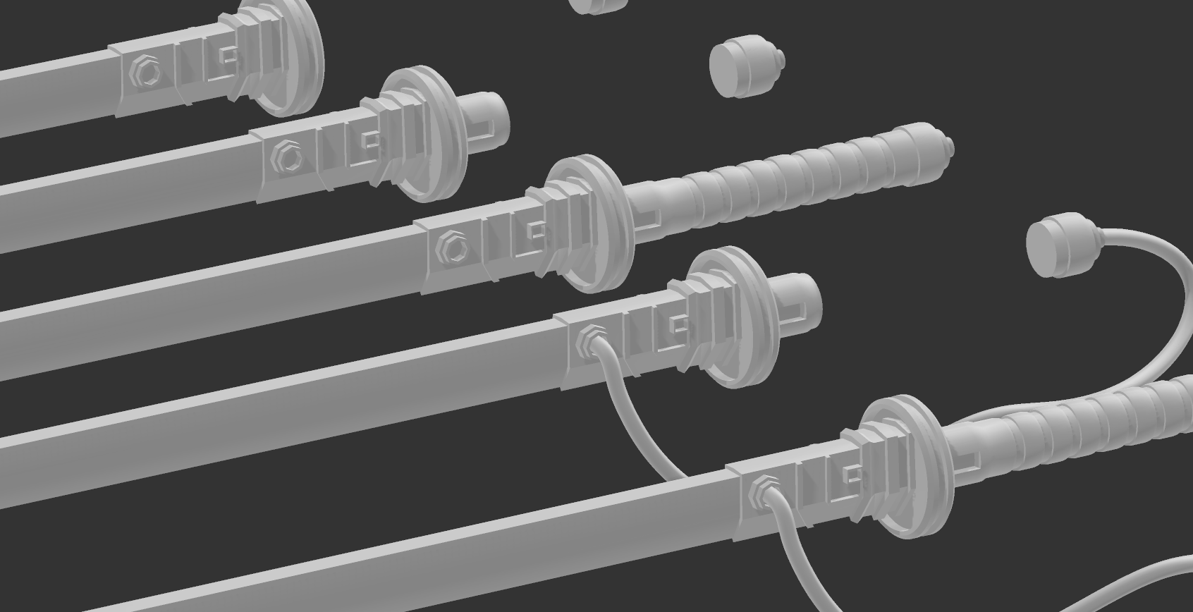 STL file Power Katanas・3D printing template to download・Cults