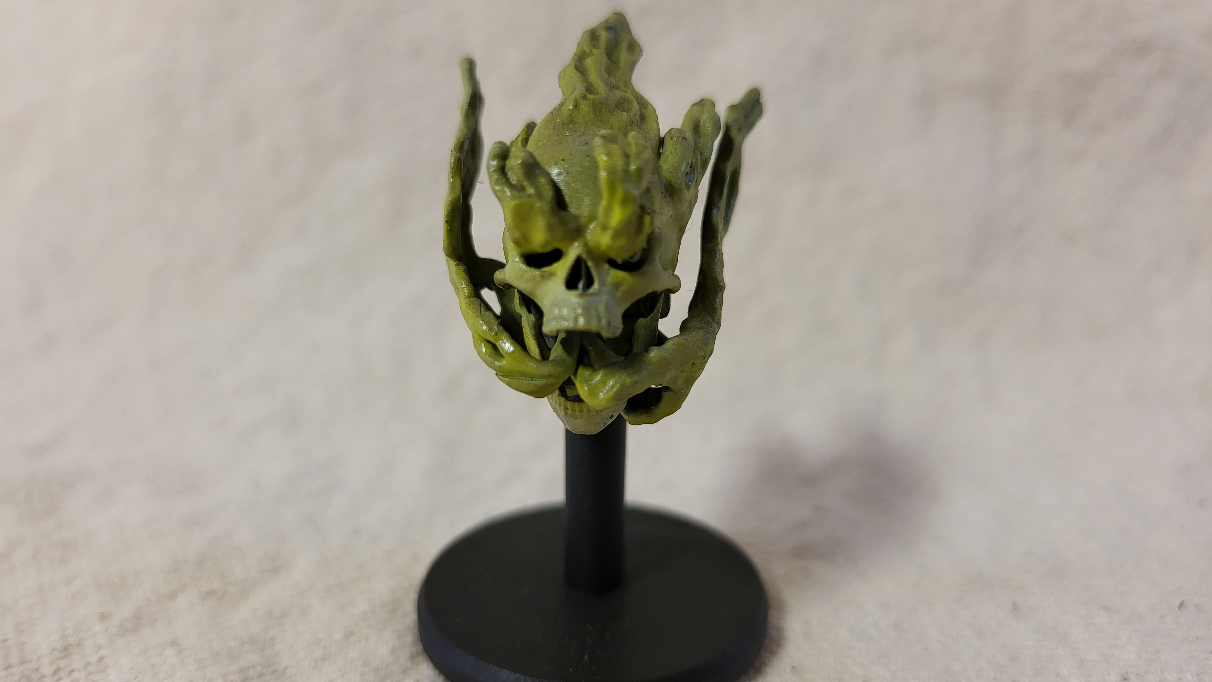 STL file Flaming Skull 💀・3D printer design to download・Cults