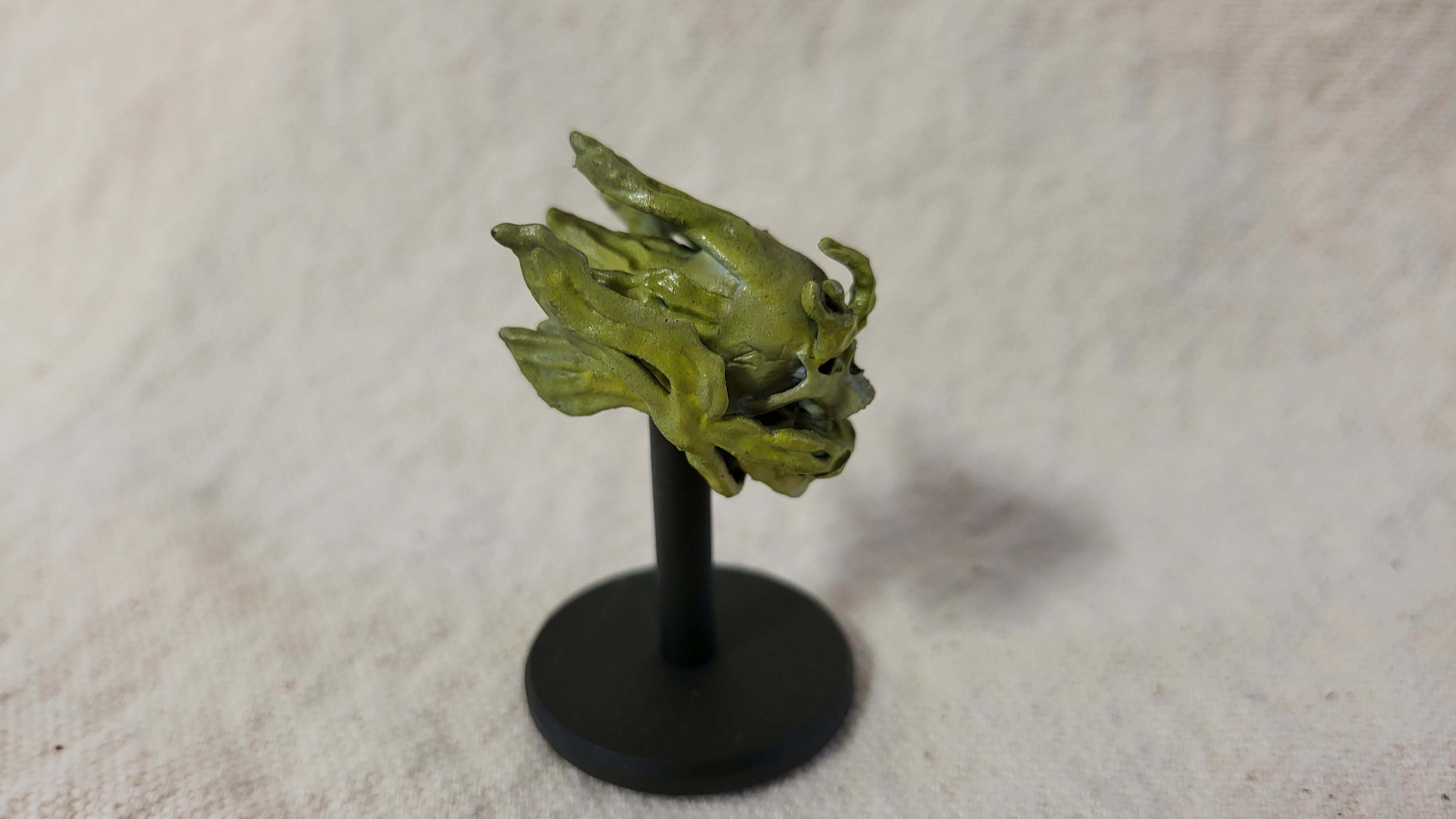 STL file Flaming Skull 💀・3D printer design to download・Cults