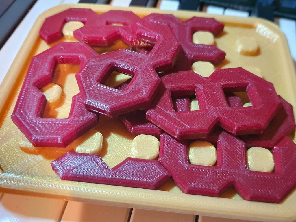 Free STL file 10 digit puzzle 🧩・Object to download and to 3D print・Cults