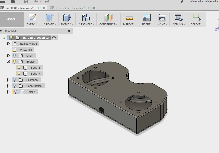 Free 3D file USB RC Tx・3D printer model to download・Cults