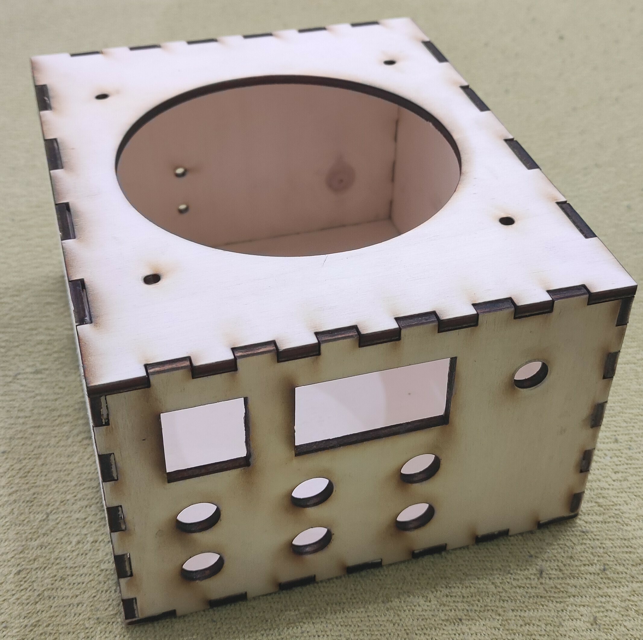 3D file Laser cut box - Lab bench power supply・3D printing design to ...