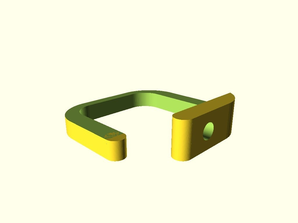 Free STL file Cable hook under desk 🔌・3D printable model to download・Cults