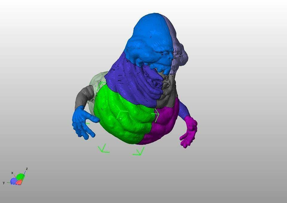 Free STL file Slimer (nearly full size) 🚗・Template to download and 3D ...