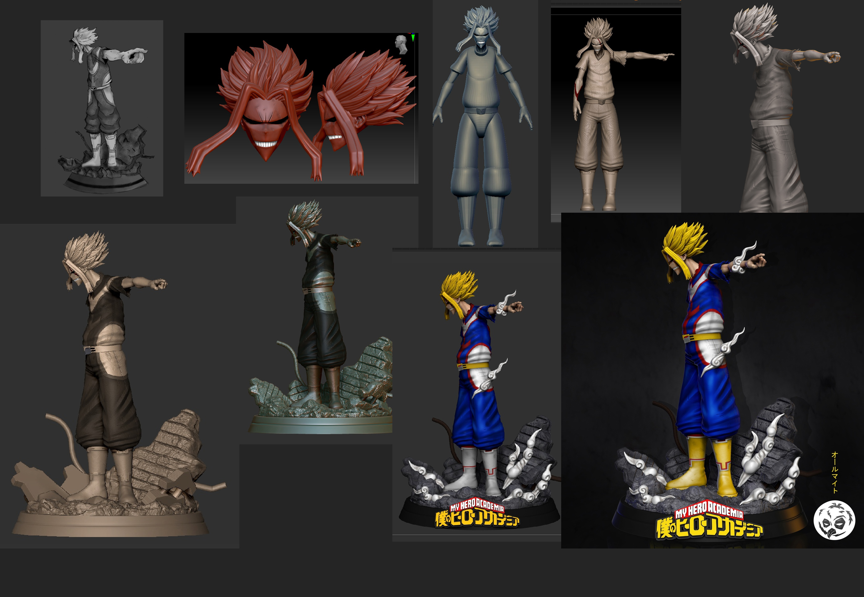 3D file Amight-my hero academia 3D print model 💬・3D printer design to ...