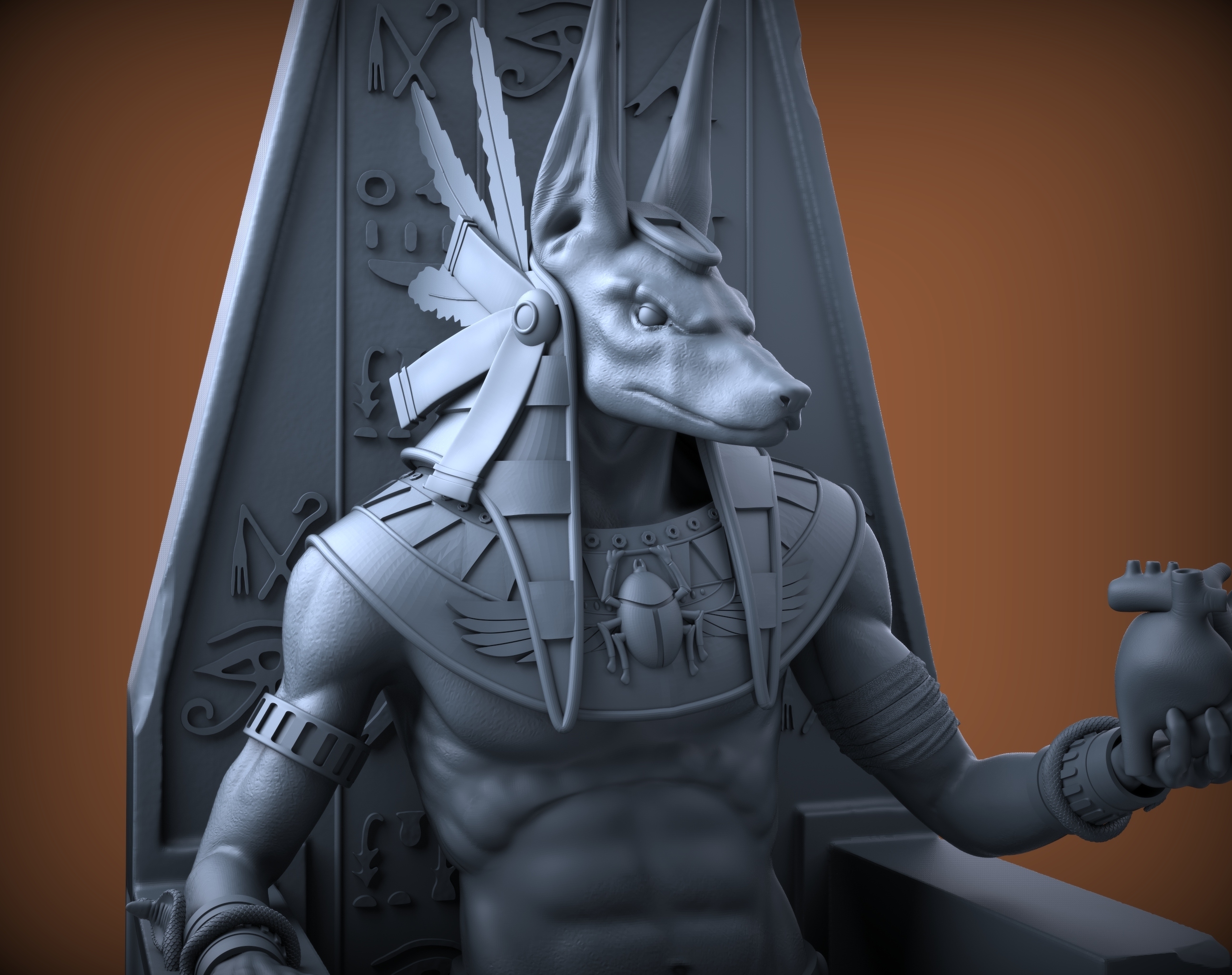 3D file Anubis 👾・3D printable model to download・Cults