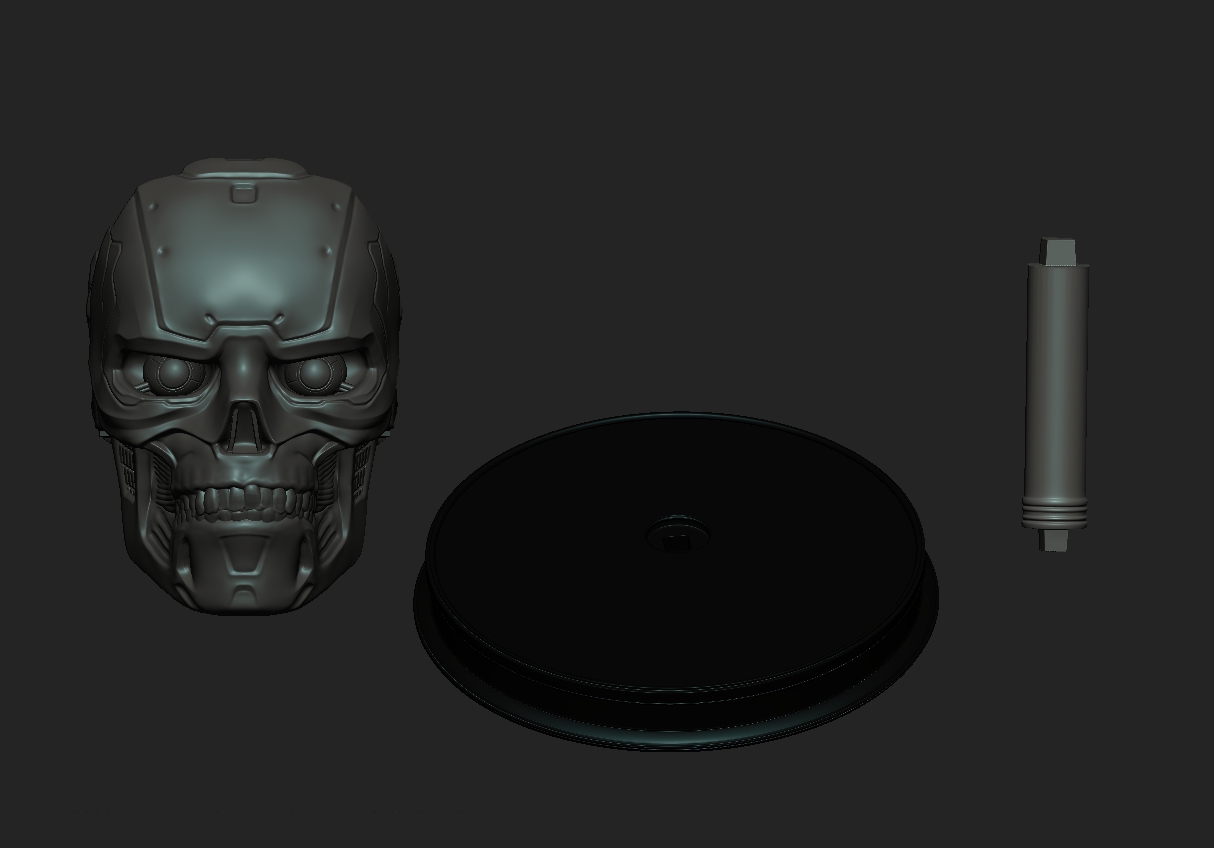 STL file Terminator Rev-9 Head 🤖・3D printing design to download・Cults