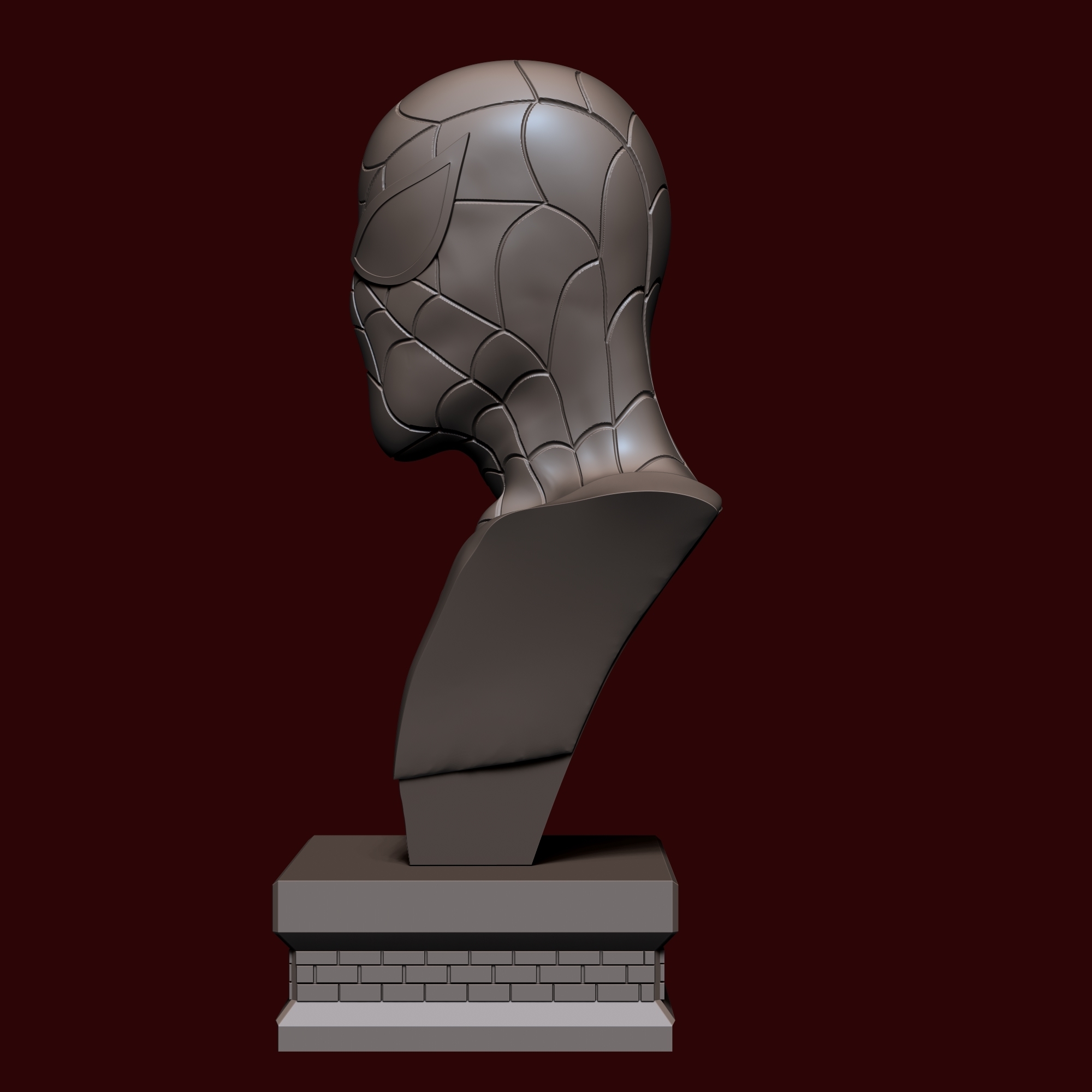 STL file Spider Man bust・3D printing idea to download・Cults
