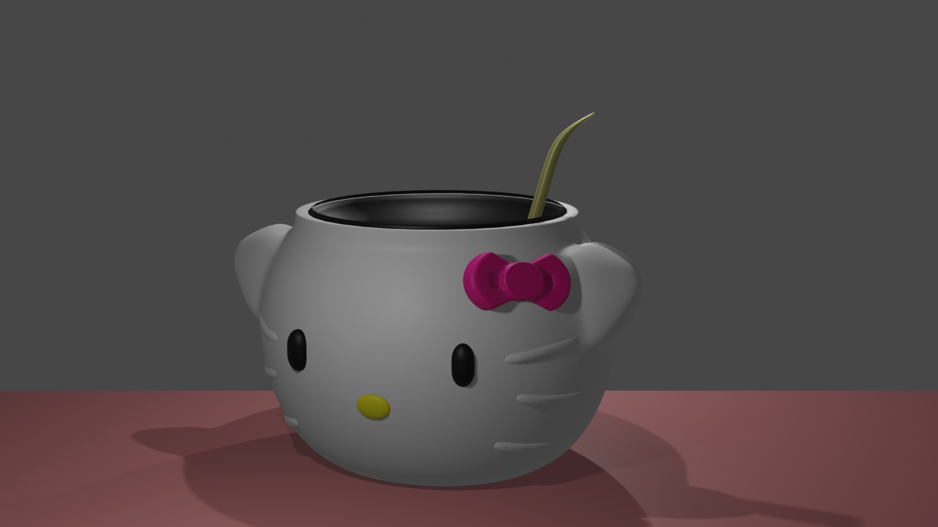 STL file Hello Kitty Mate・3D printer design to download・Cults