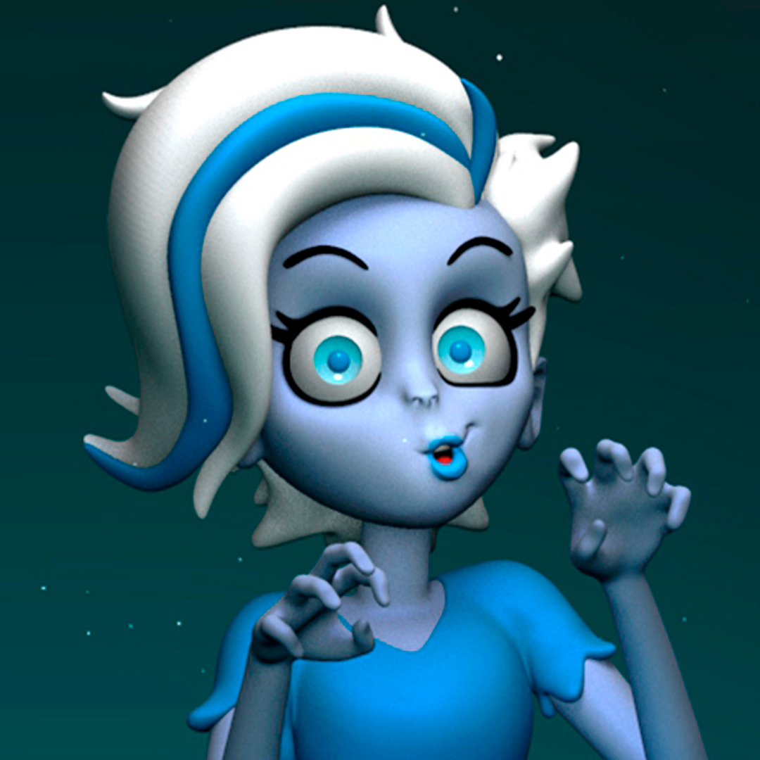 STL file Phantasma 3D PRINT Figurine・3D print design to download・Cults