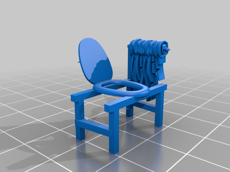 Free STL file Grimdark Toilet・3D printable model to download・Cults