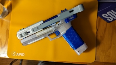 Free 3D file Nerf Gecko Rail Delete Mod・3D print object to download・Cults