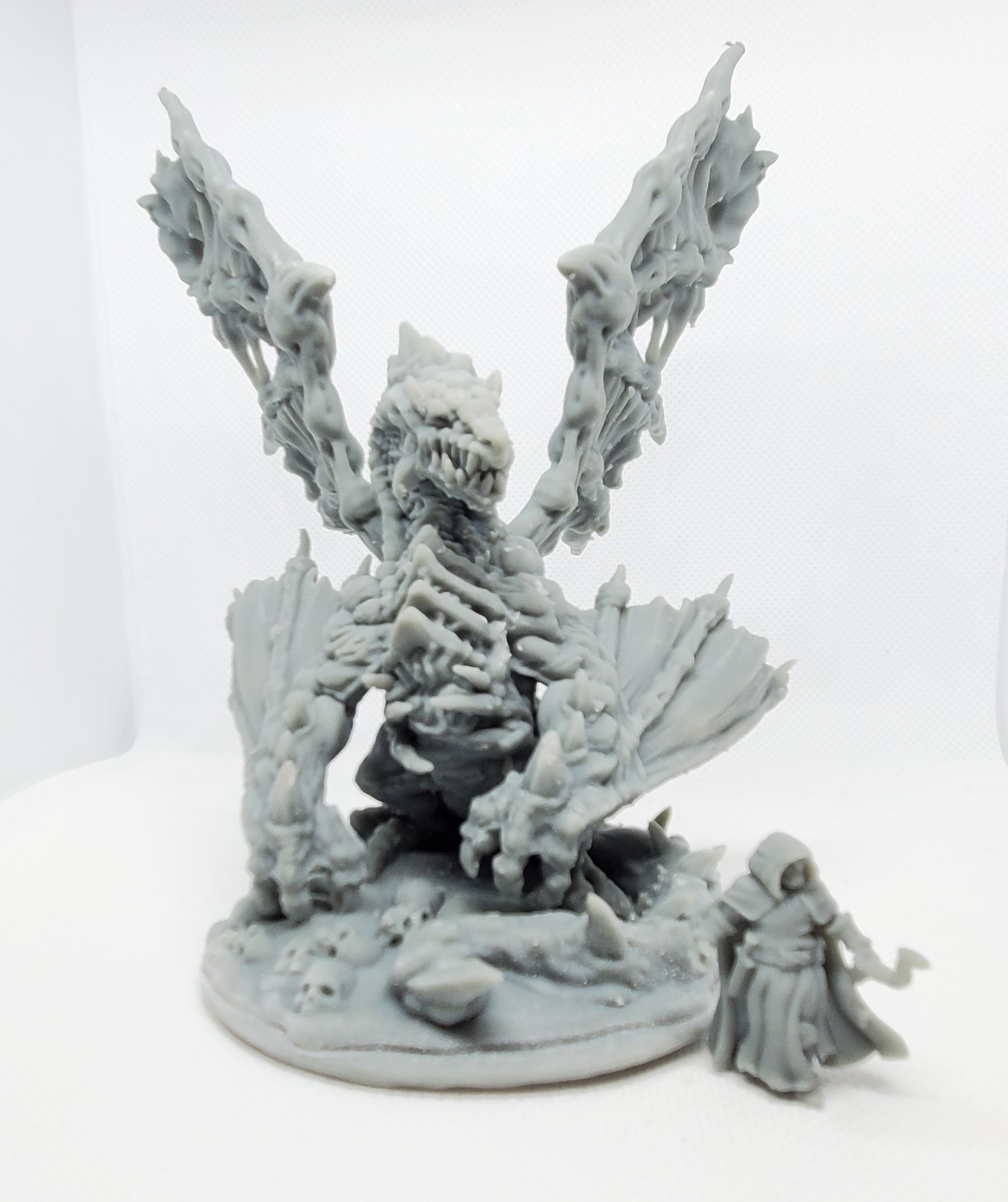 Работа Mutated Undead Dragon с возможностью распечатки в 3D • Сделано с ...