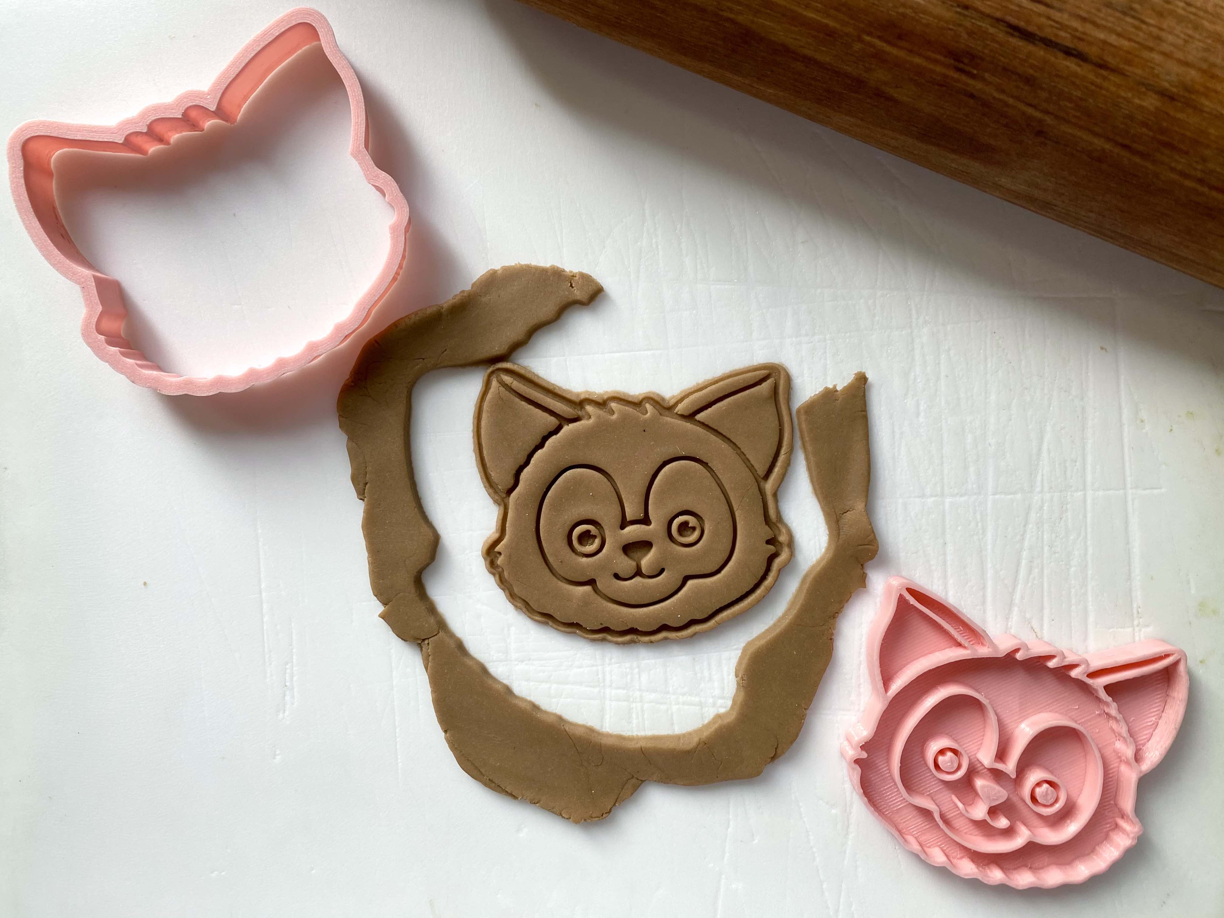 Free STL file DUFFY AND FRIENDS - GELATONI CAT COOKIE CUTTER STAMP・3D ...