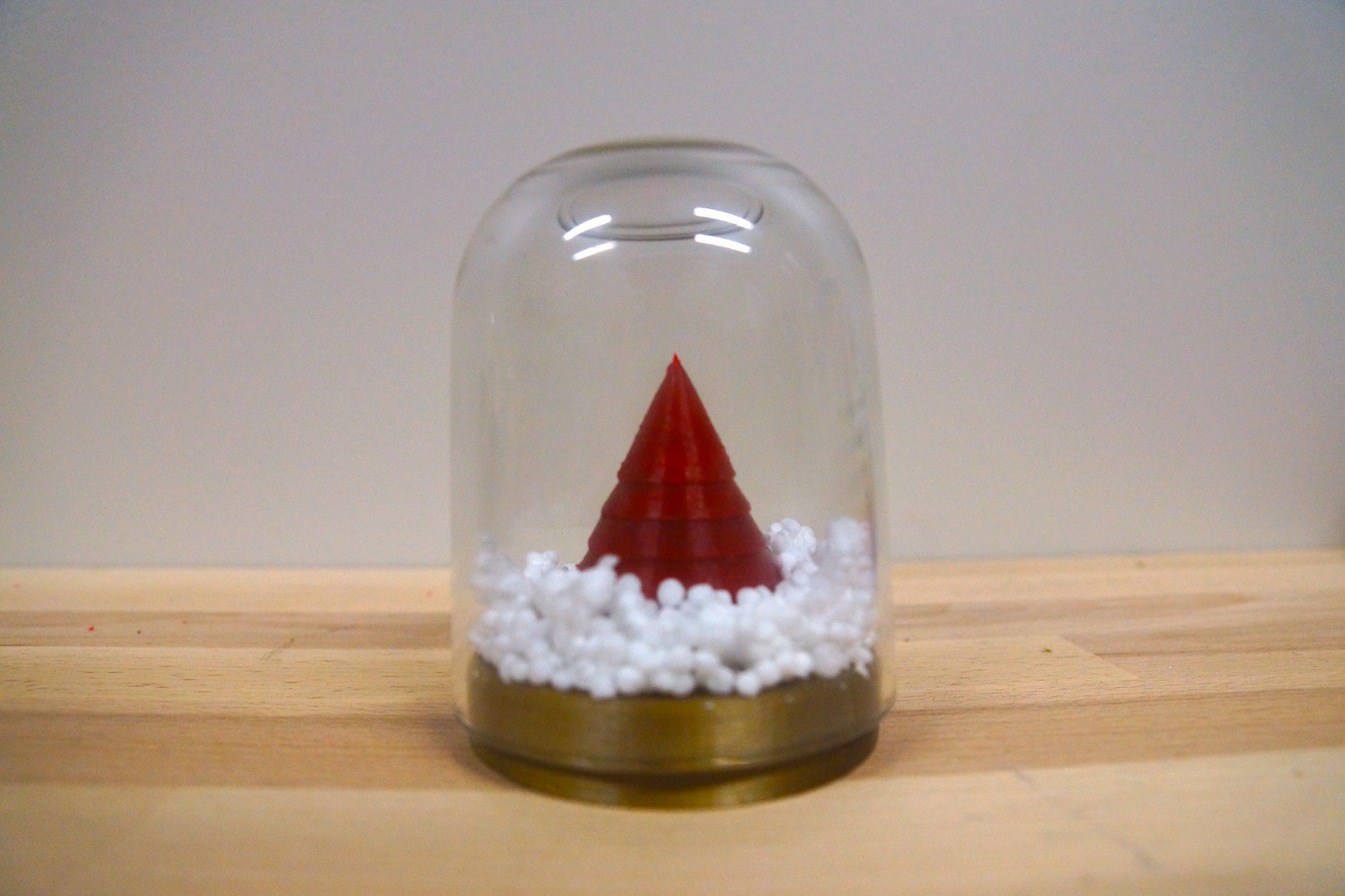 Free STL file Day 14: The snow globe・3D printing design to download・Cults