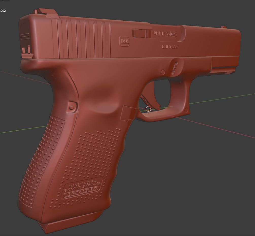 STL file Glock 19 v2.0 🔫・3D print model to download・Cults