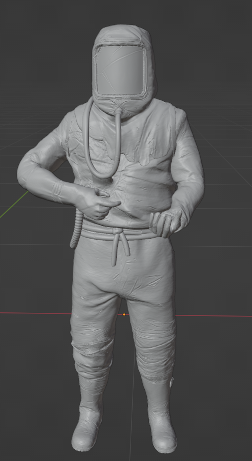 STL file Rust Hazmat with ak fanart 🎨・Model to download and 3D print・Cults