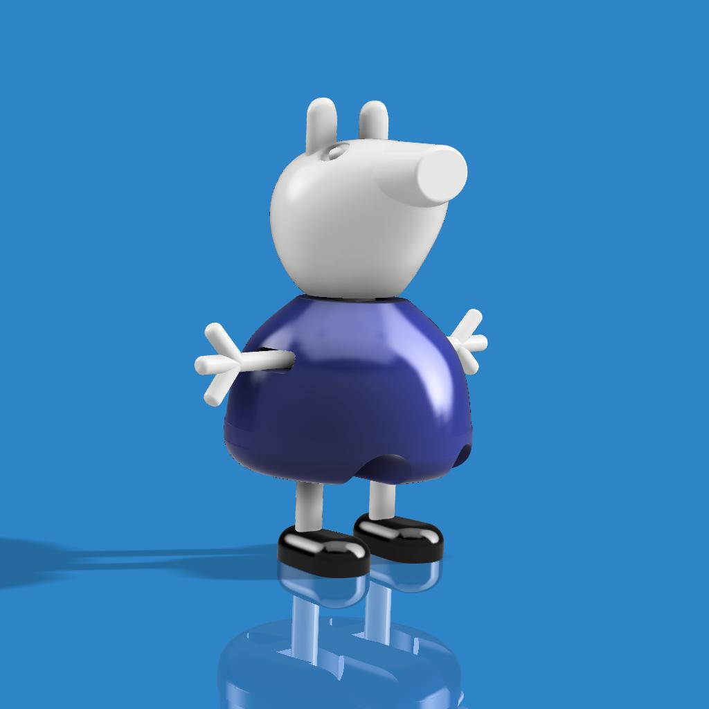 STL file JORGE PEPP PIG・Model to download and 3D print・Cults