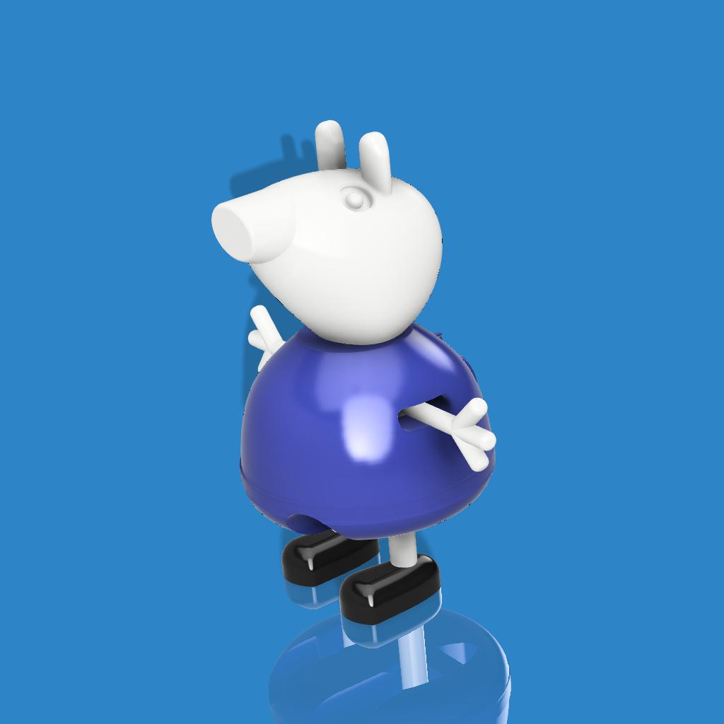 STL file JORGE PEPP PIG・Model to download and 3D print・Cults