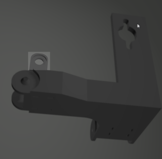 Free STL file Ender 3 V2 cable chain extruder mount with holder・3D ...