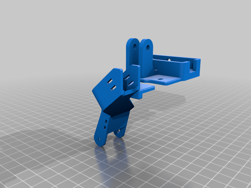 Free 3D file Ender 3 v2 cable chain front mount + filament roller guide ...