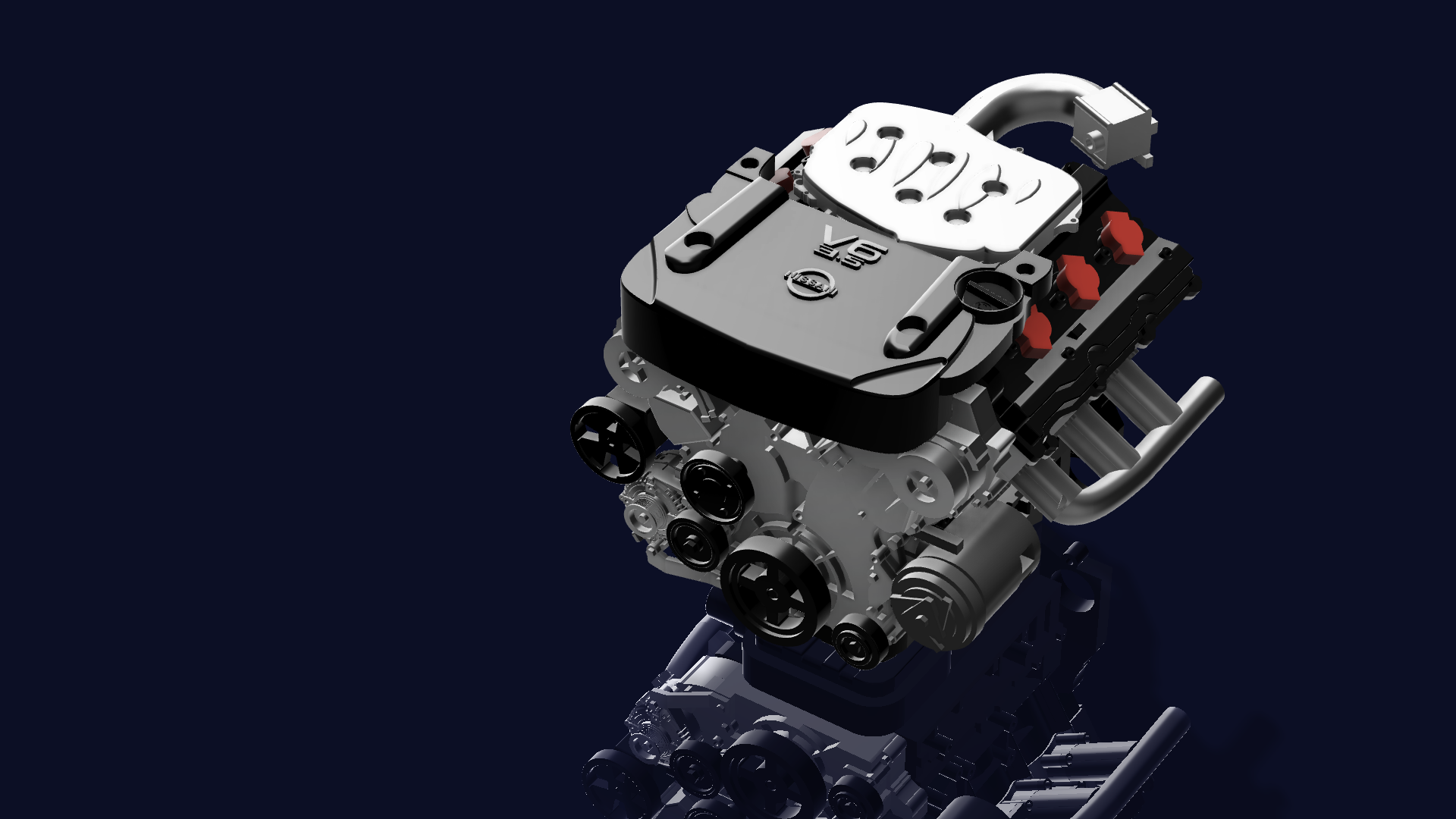 STL file VQ35DE 🚗・3D printer design to download・Cults