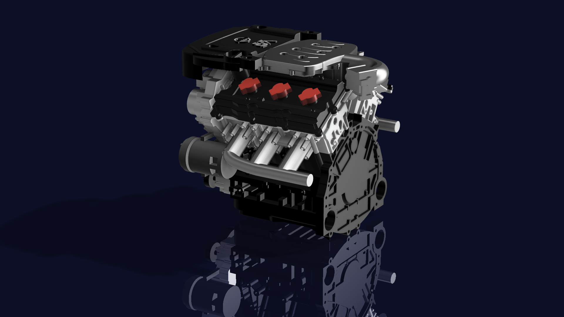 STL file VQ35DE 🚗・3D printer design to download・Cults