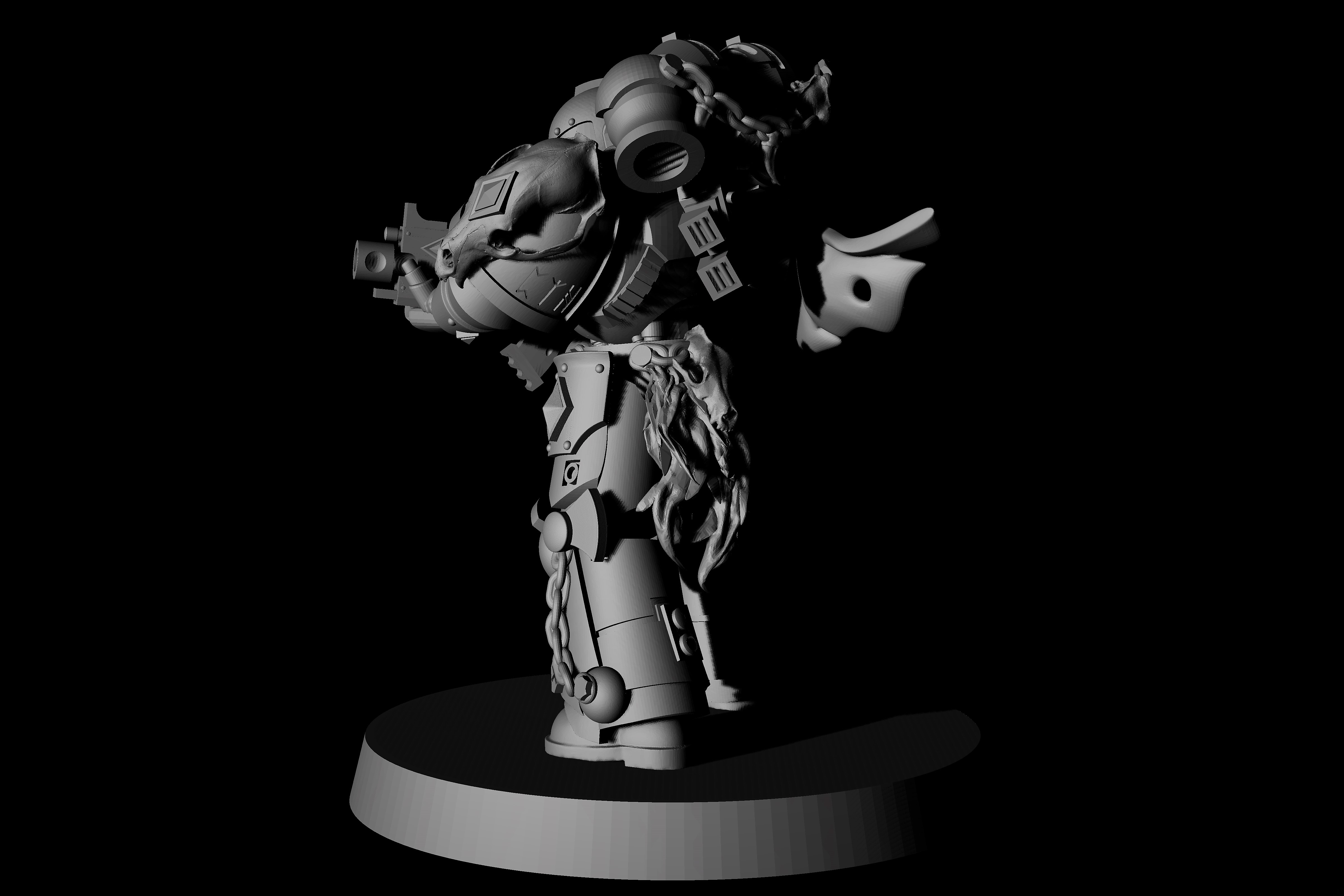 Free STL file Runic Marine 1 🐻・3D printable object to download・Cults
