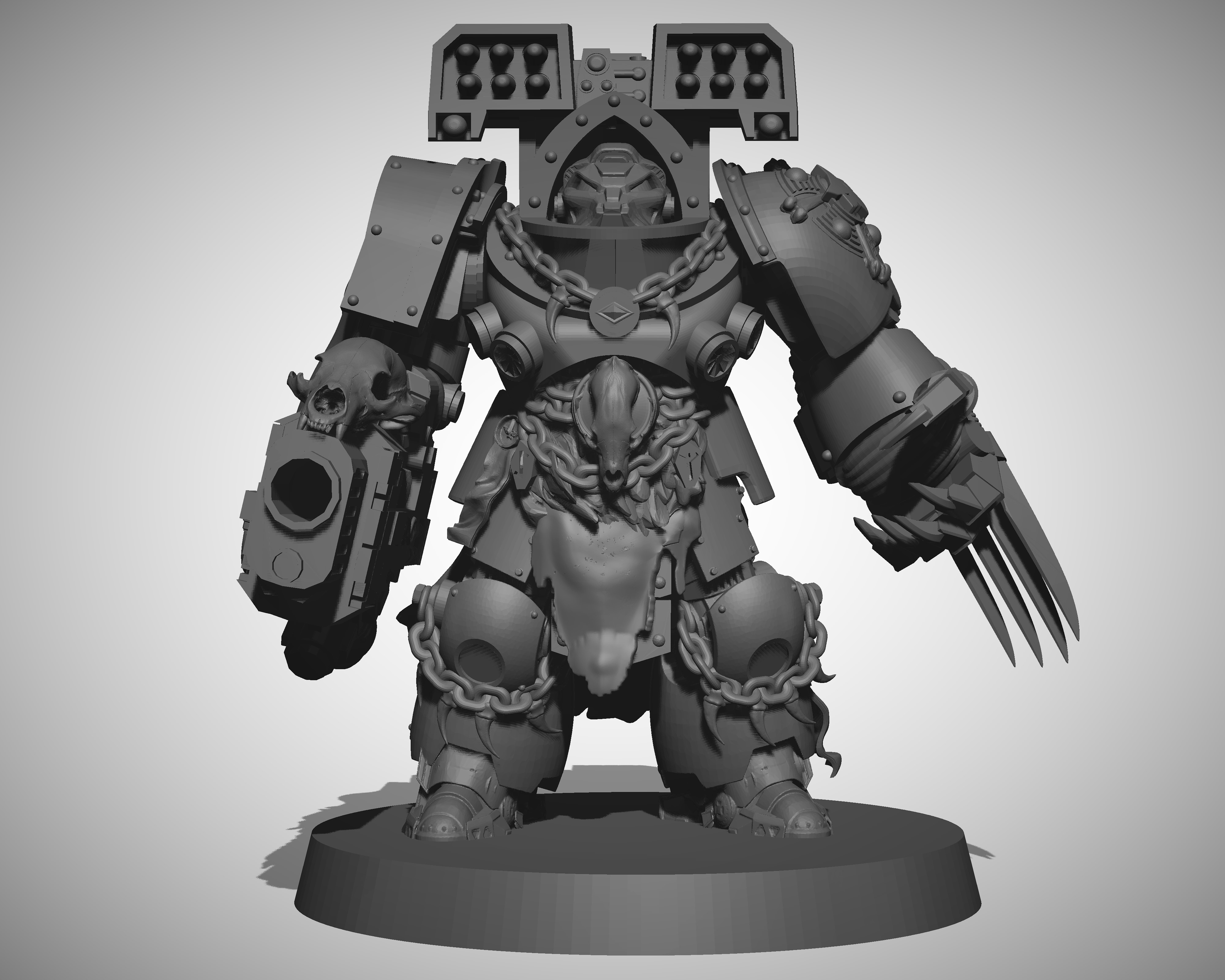 Free STL file Honor Guard Warrior Four・3D print object to download・Cults