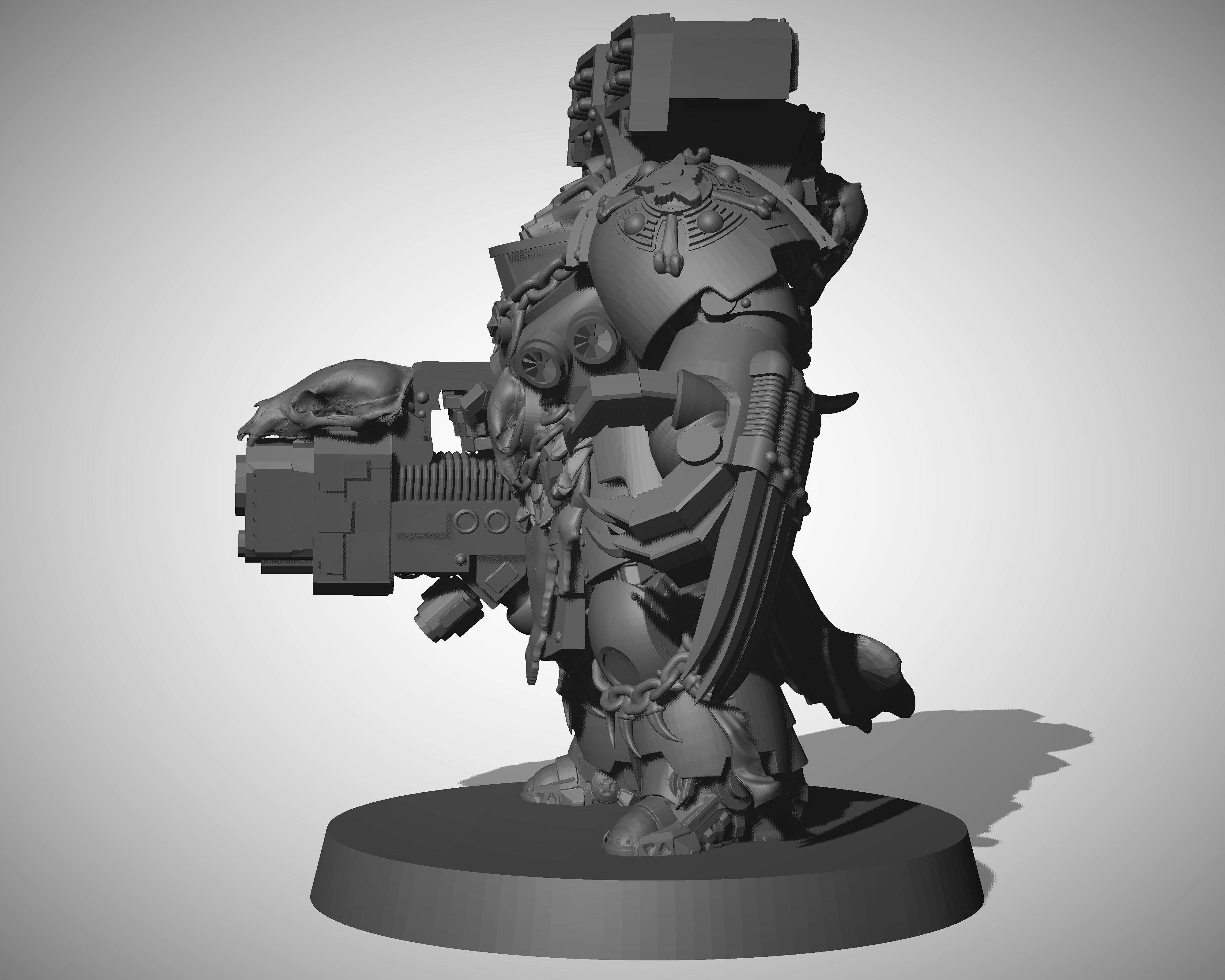 Free STL file Honor Guard Warrior Four・3D print object to download・Cults