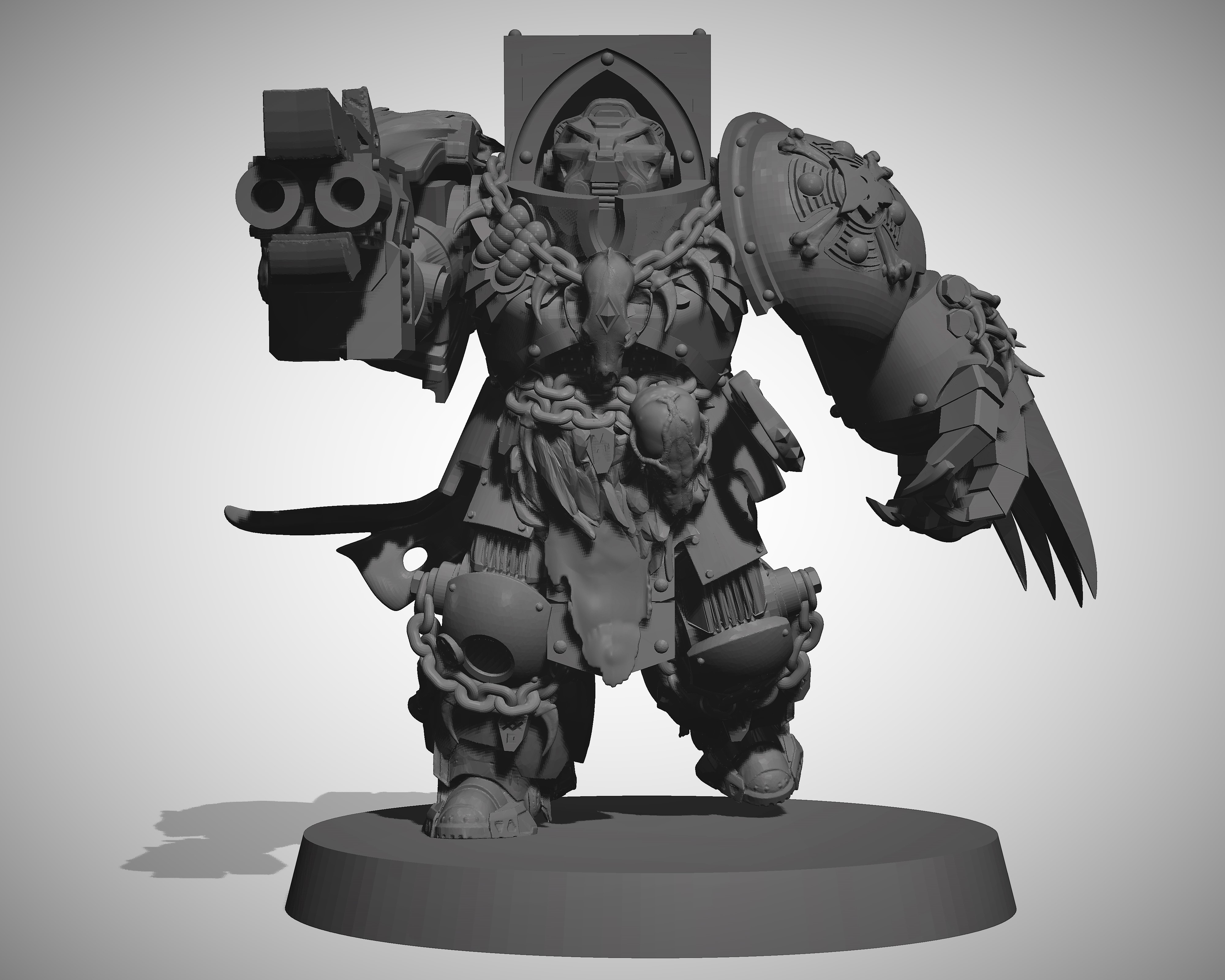 Free STL file Honor Guard Warrior Three 💂・3D printable design to ...