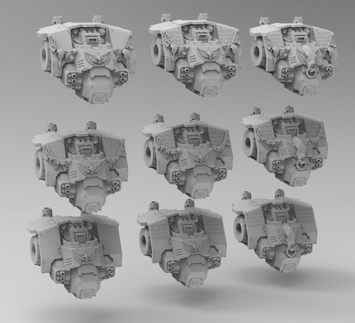 Free STL file Wolf Mech Torso Variants 🐺・3D print model to download・Cults