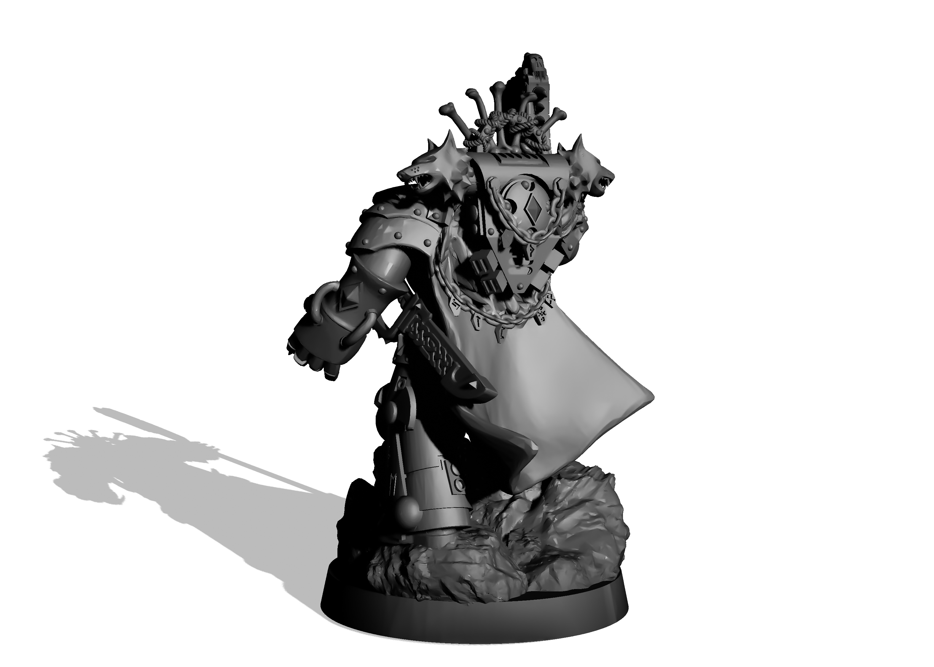 Free STL file Great Rune Chief - Solid Version 🐻・3D print design to ...