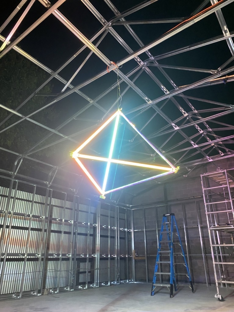 Free 3d File Tetrahedron Lamp・3d Printing Design To Download・cults